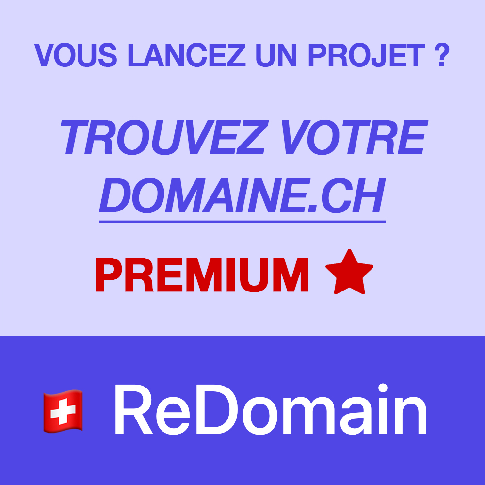 ReDomain.ch - Vente de domaines suisses